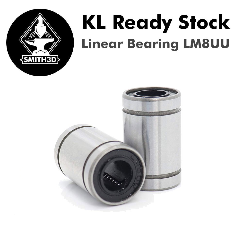 LM8UU Linear Ball Bearing for CNC and 3D Printer | Shopee Malaysia