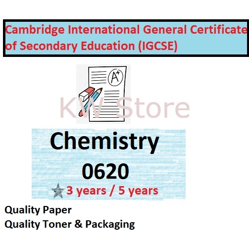 [🌟PRINTED🌟] Cambridge IGCSE Chemistry (0620) -Core & Extended (2017 ...