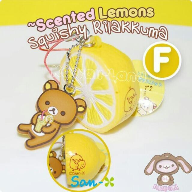 Rare Rilakkuma Lemon Squishy Tag | Shopee Malaysia