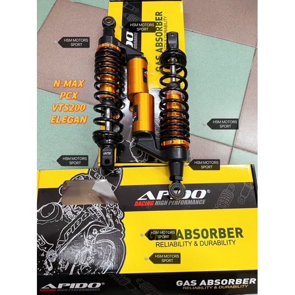 APIDO GAS ABSORBER FOR N-MAX155 / SYM VTS200/ HONDA PCX150 /ELEGAN 250 ...