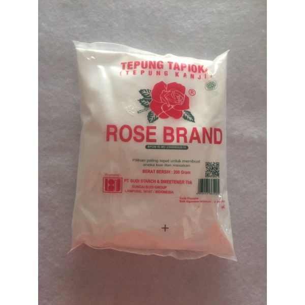200 grams of ROSE BRAND TAPIOCA FLOUR, KANJI FLOUR Tapioca Starch ...
