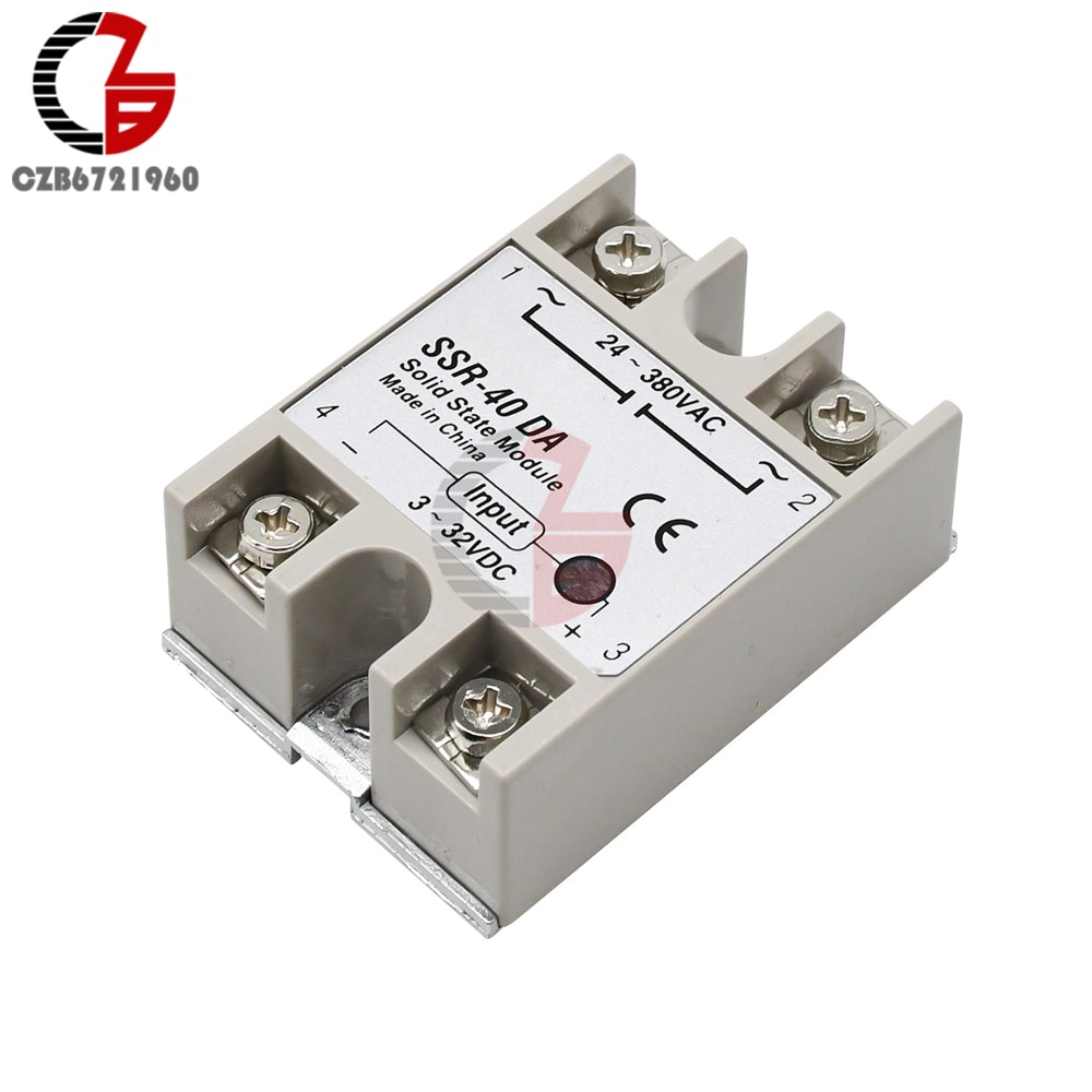 Preorder DC-AC Solid State Relay Switch Module SSR-10DA SSR-25DA SSR ...