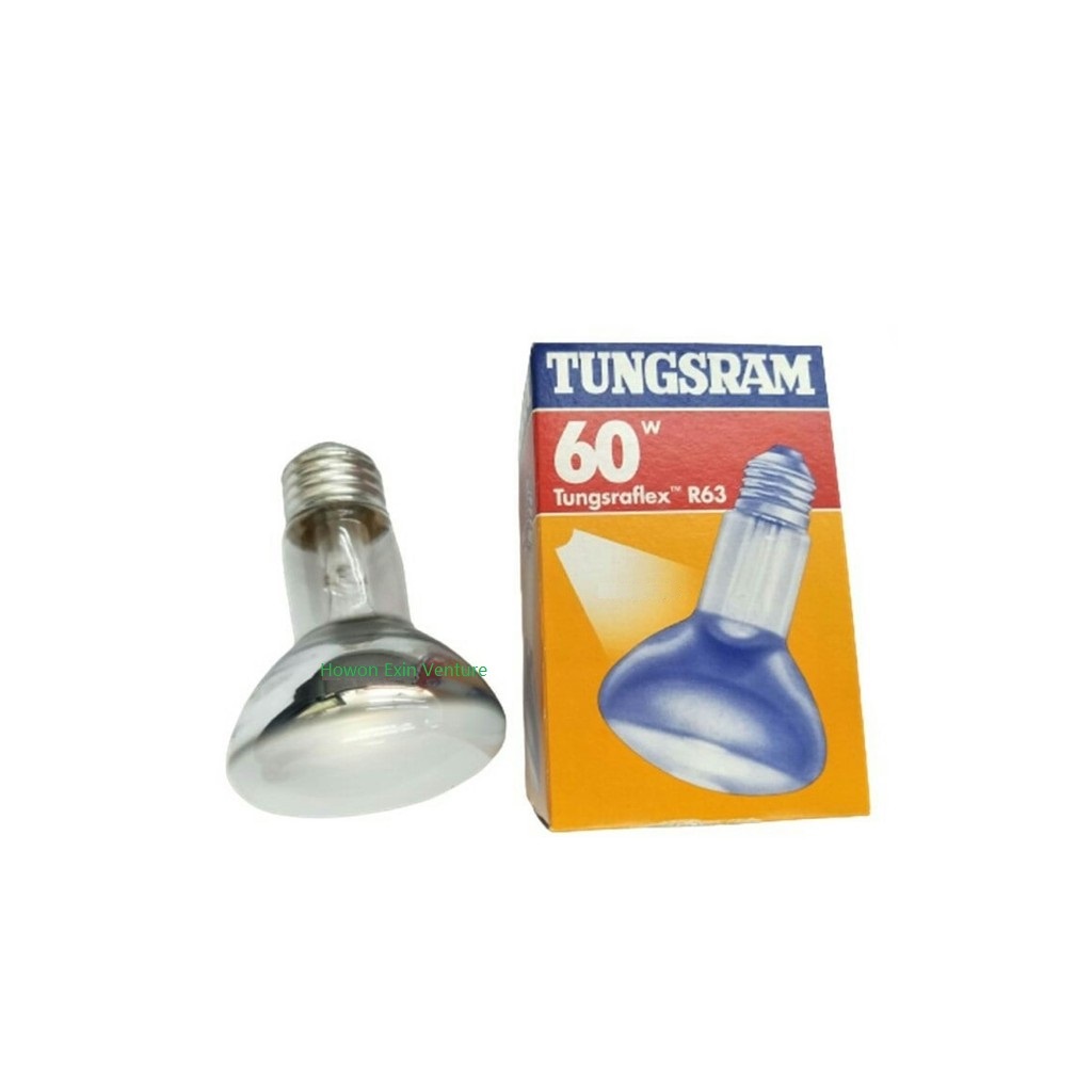 Tungsram Spot Light Bulb Reflector Bulb E27 R63/R80 60W | Shopee Malaysia