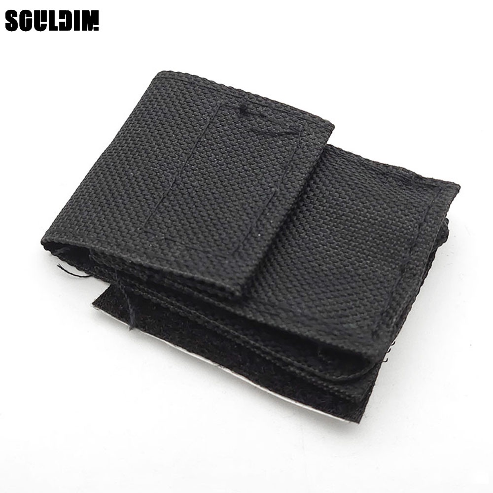 Nylon Guitar Bass Active Pickup Battery Cover Bag Holder 9V Compartment ...