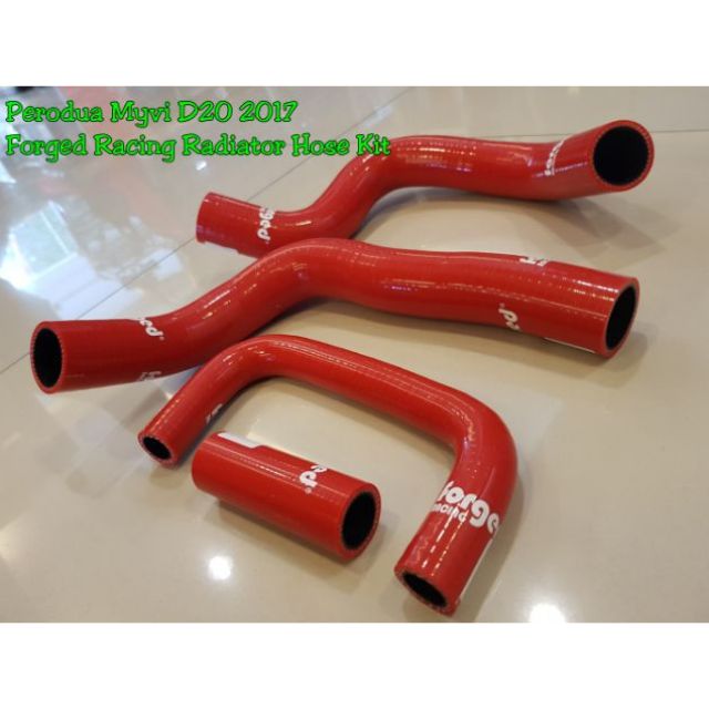 Perodua Myvi D20 2017 Forged Racing Hose Radiator Kit Set | Shopee Malaysia