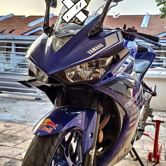 YamahaGP R25 Honda CBR KTM Ducati Winglet - Sharp version (Universal ...