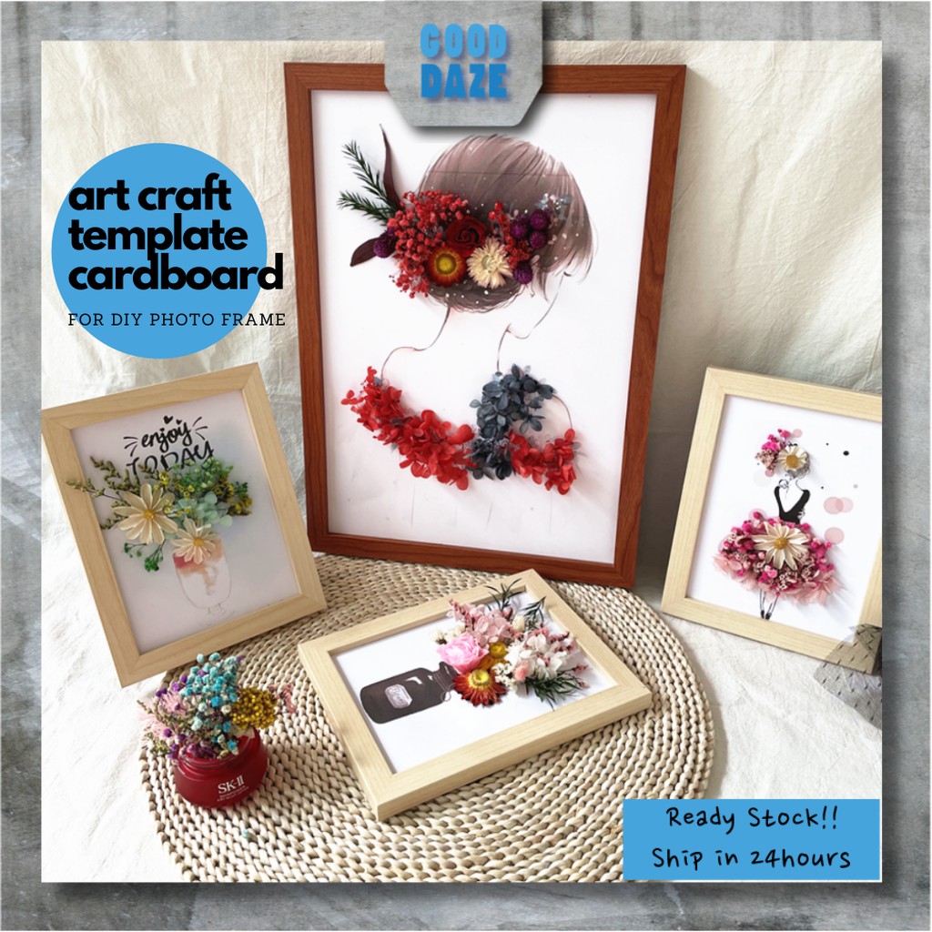Self Made Creative Art Craft Cardboard With Basic Design DIY Craft ...