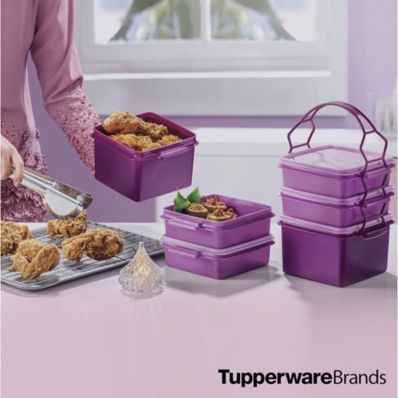 Tupperware Tiffin Delight Set (1set) | Shopee Malaysia