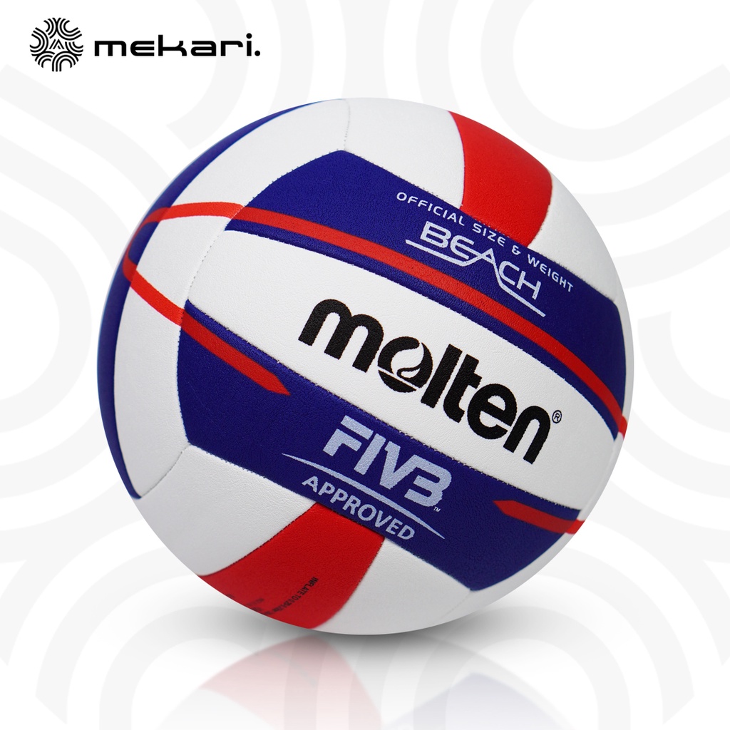 BEACH VOLLEYBALL MOLTEN V5B5000 NEW EDITION (FIVB APPROVE) | Shopee ...