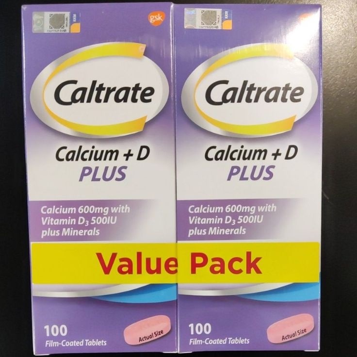 CALTRATE CALCIUM+D PLUS 100'S/2X100'S(NEW PACKING) | Shopee Malaysia