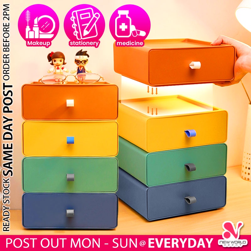𝗡𝗢𝗡 𝗦𝗟𝗜𝗣 》 Stackable Storage Organizer Desktop Drawer Vanity Dorm ... 𝗡𝗢𝗡 𝗦𝗟𝗜𝗣 》 Stackable Storage Organizer Desktop Drawer Vanity Dorm ...