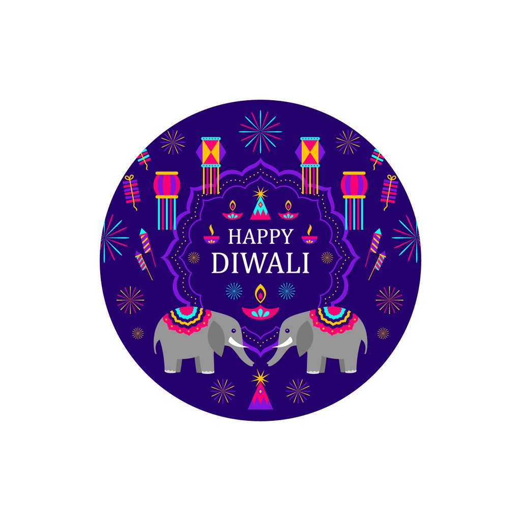 [100PCS] DEEPAVALI STICKER, MIRRORKOTE STICKER | Shopee Malaysia
