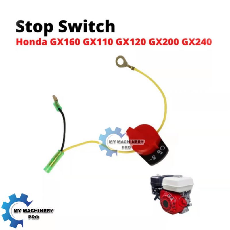 HONDA GX160 STOP SWITCH GASOLINE ENGINE STOP SWITCH 5.5hp 6.5hp 7.0hp 7 ...