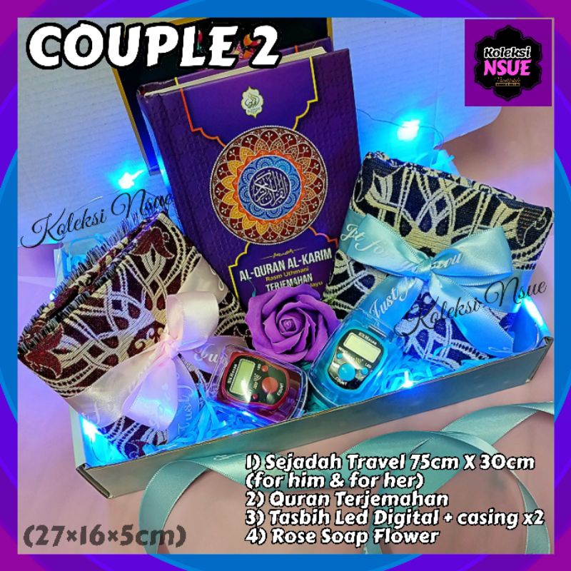 SWEET COUPLE Hadiah Kahwin Pengantin Baru Anniversary Gift Ring Couple ...