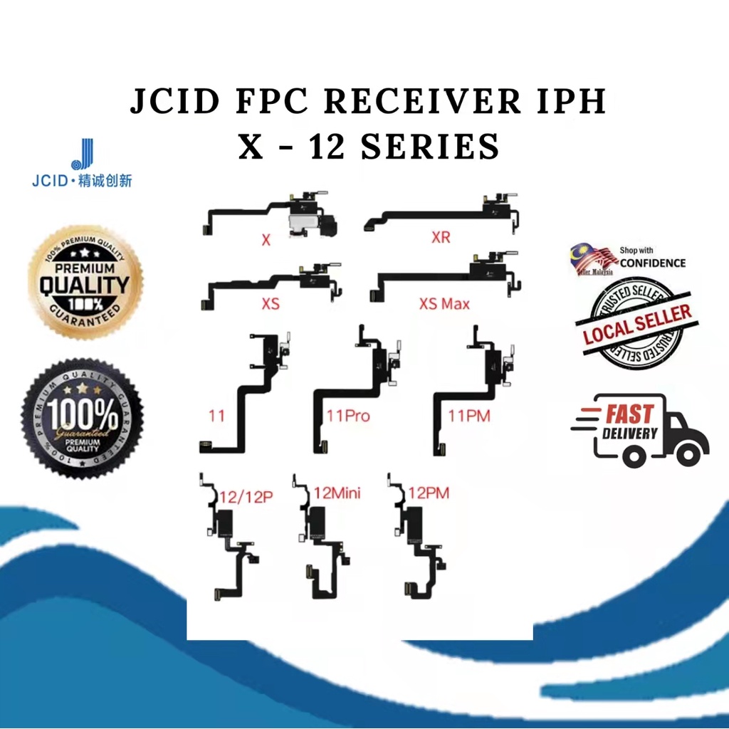 JCID PROGRAMMER || FPC RECEIVER IP X - 12 SERIES || READYSTOCK MSIA ...