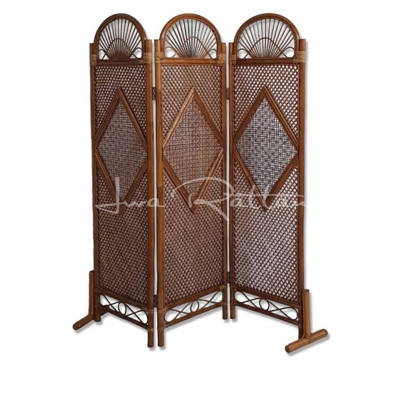 [Rattan / Rotan] Room divider / Partition / Pembahagi ruang ...