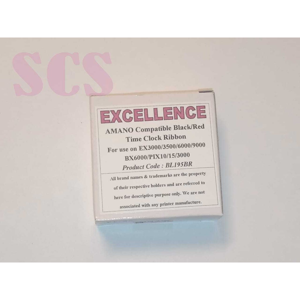 Excellence Amano EX3000/3500/6000/9000, BX6000, PIX10/15/3000 Punch ...