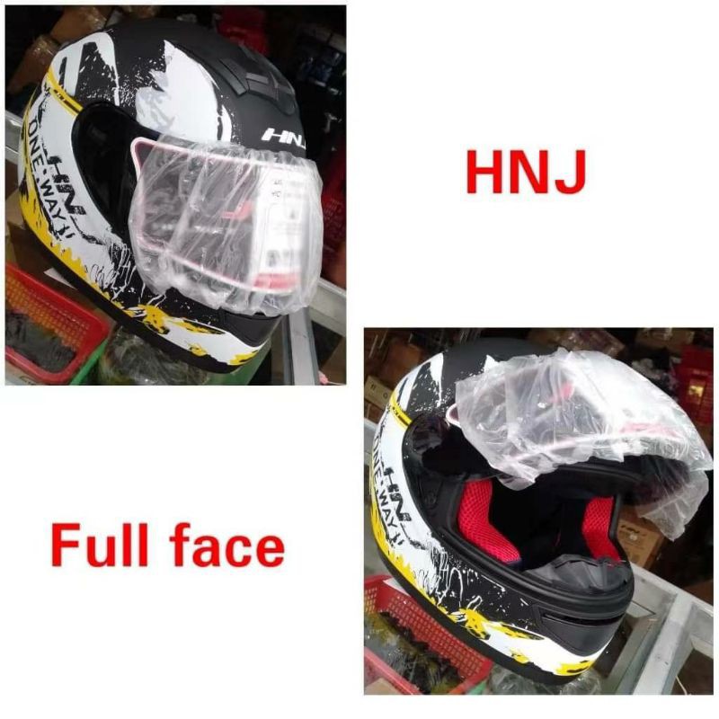 HNJ new design fullface motorcycle helmet | Shopee Malaysia