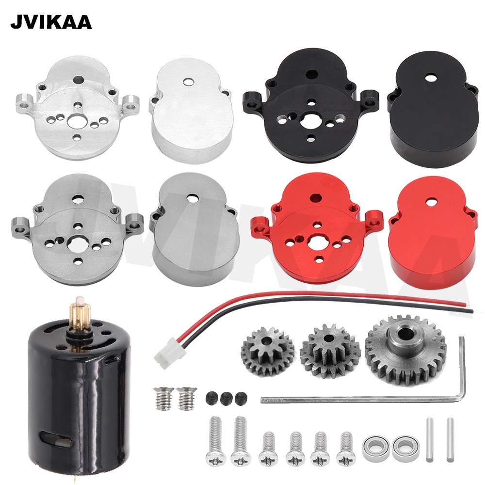 Metal Gearbox D12 Gear Box Case with Steel Gear with 370 Brush Motor ...