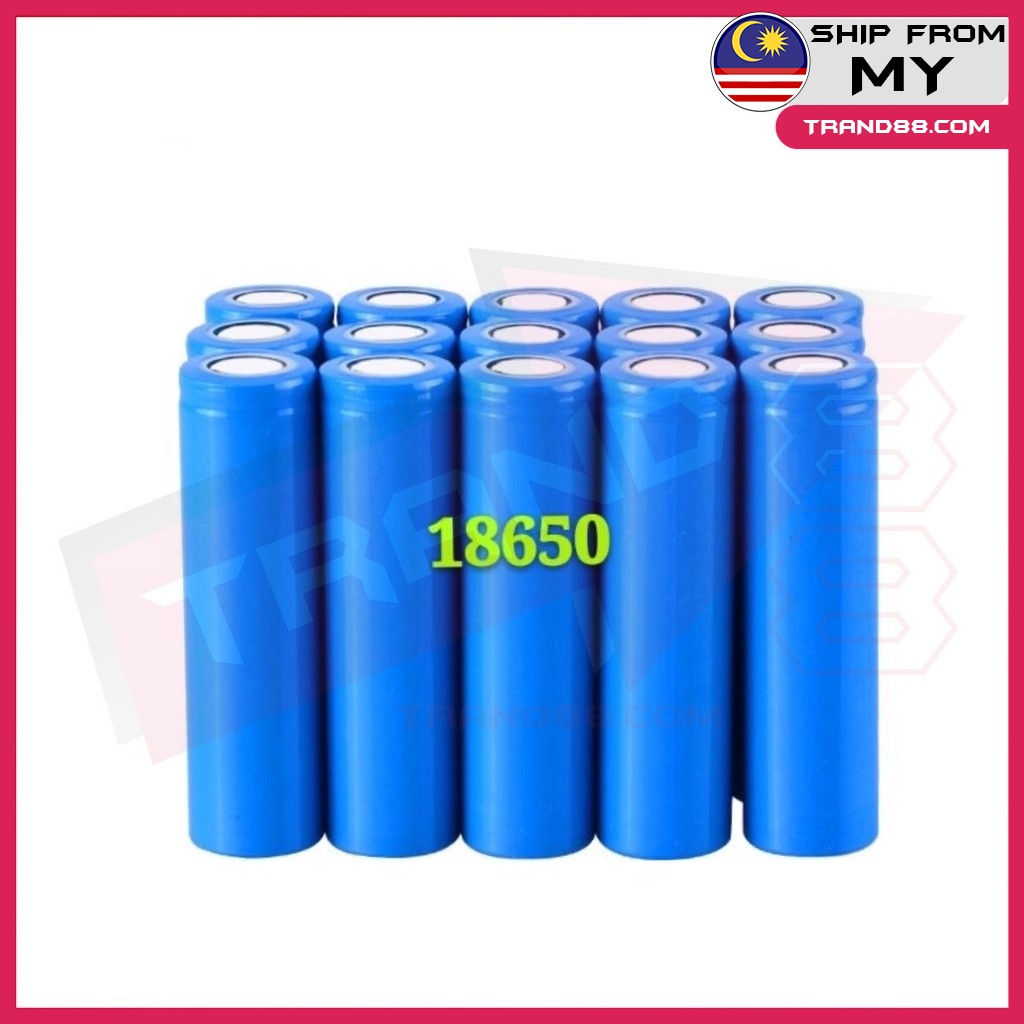 Rechargeable Li-Ion 18650 Lithium Battery | Shopee Malaysia