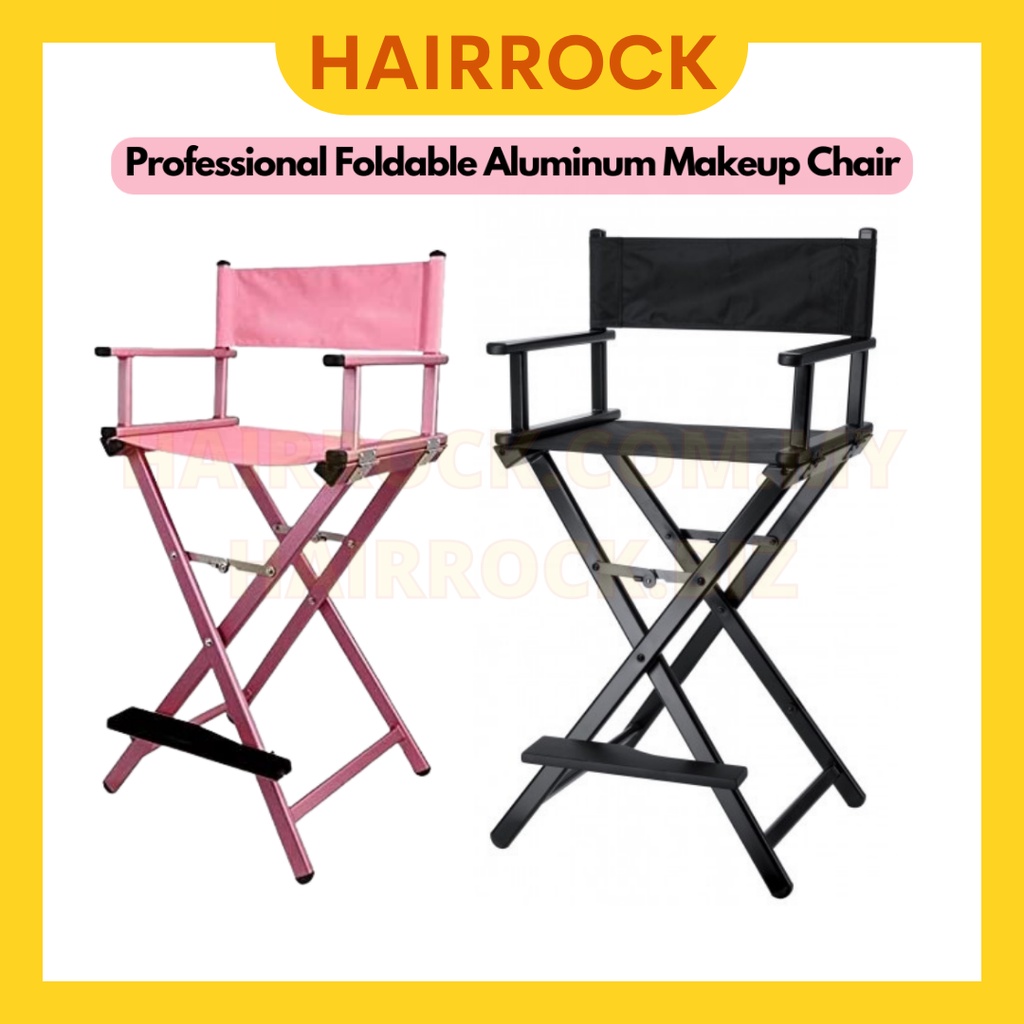 Professional Portable Foldable Strong Aluminum Cosmetic Makeup Chair ...