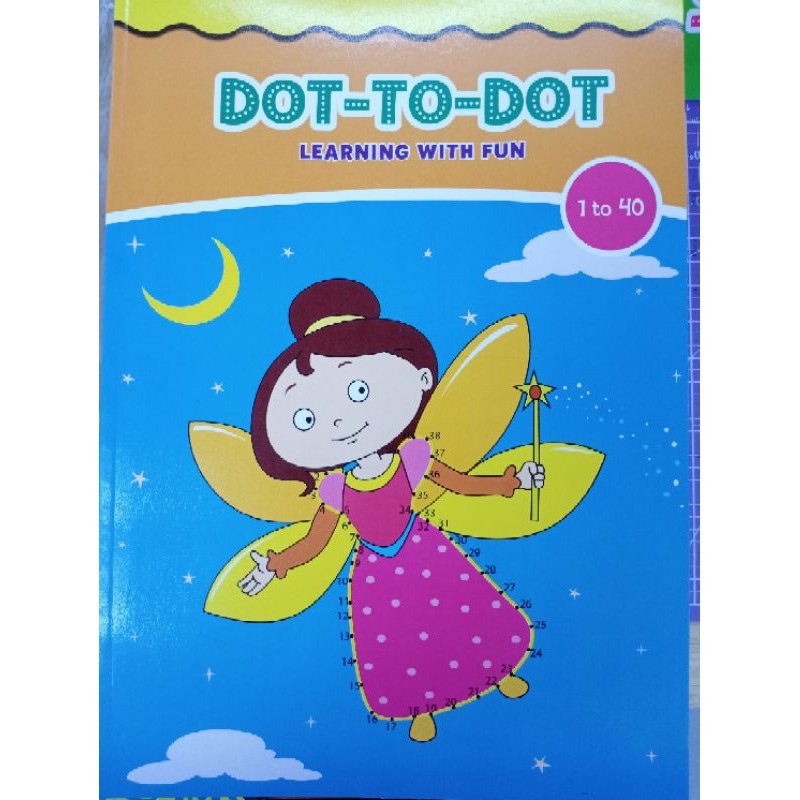 DOT-TO-DOT Learning With Fun #1 to 40 | Shopee Malaysia