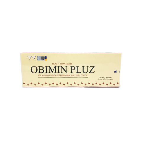 Obimin Plain Capsules Pluz (30s) | Shopee Malaysia
