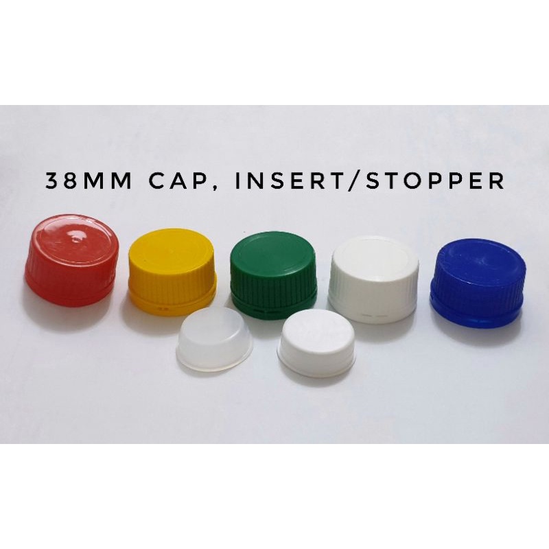 38mm Cap or 32mm/ 32.5mm Insert/Stopper for HDPE Bottle Use | Shopee ...