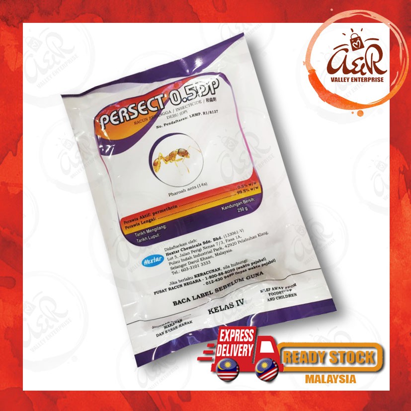 250g Persect Permethrin 0.5% Racun Semut Serbuk /Ant Killer 🔥 READY ...