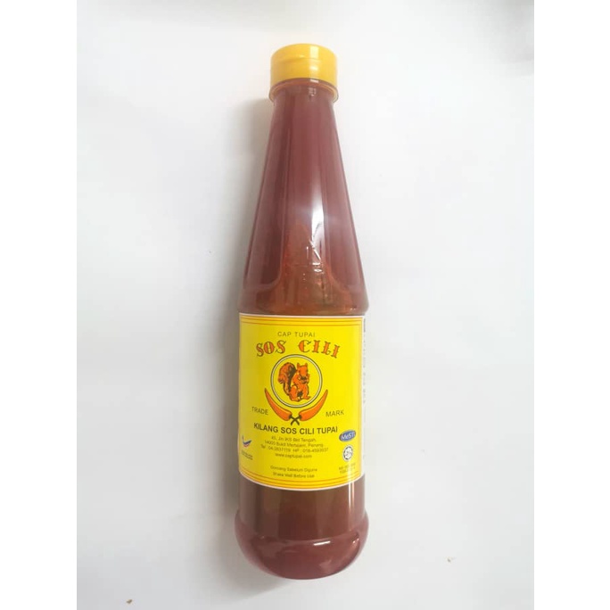 Sos Cili/Chili Sauce-Cap Tupai 340g/750g | Shopee Malaysia