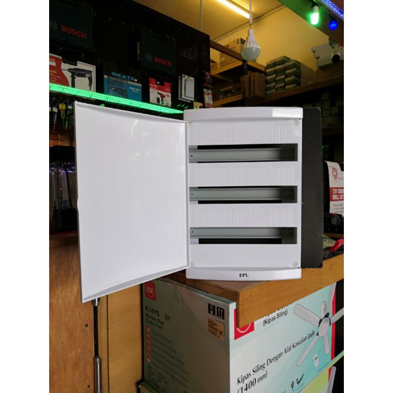 Epi 45way pvc db box / pvc mcb box (can extend 48way) db 3baris ...