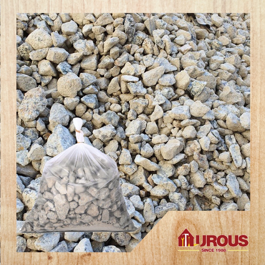 Concrete Stone/Aggregate Stone/ Batu Concrete 3/4'' / Building Material ...