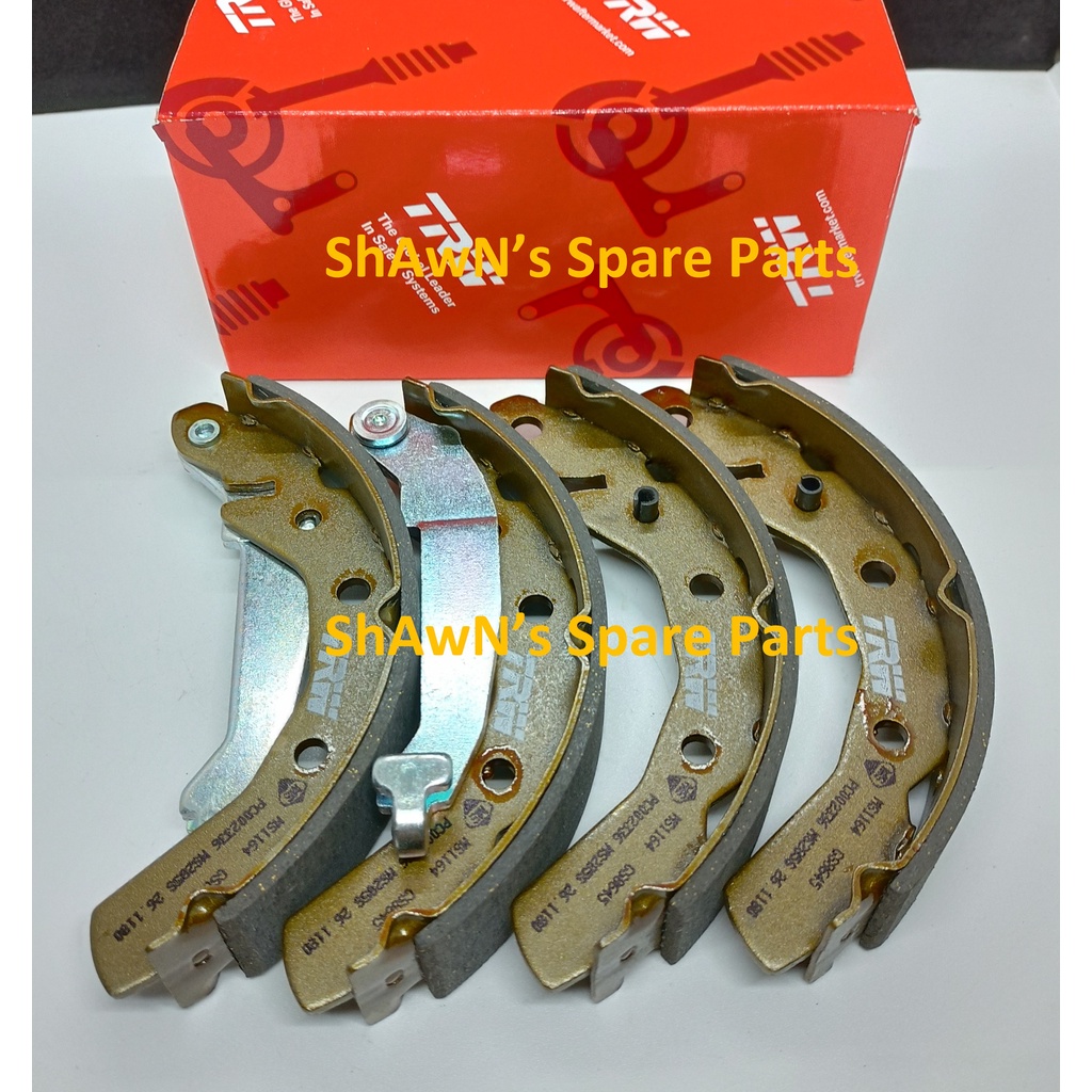 TRW Rear Brake Shoes / Brake Pump Proton Saga BLM FL FLX / Saga VVT ...