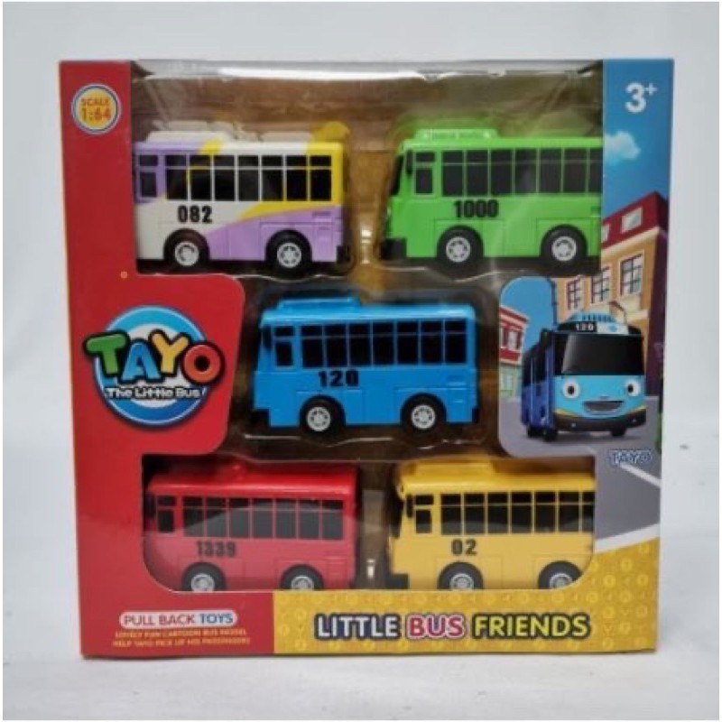 READY STOCK THE LITTLE BUS TOYS SET | Shopee Malaysia