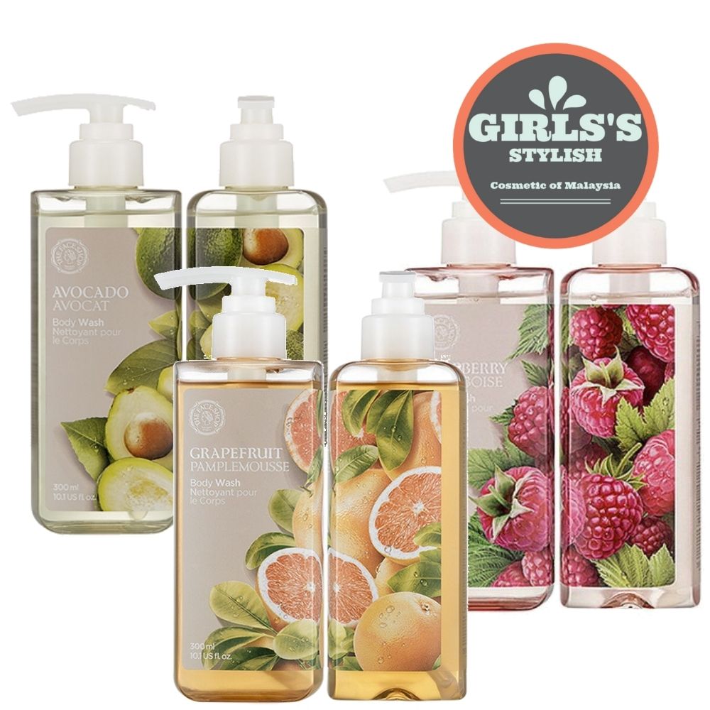 The Face Shop Fruit Flavor Body Wash / Body Lotion 300ml | Shopee Malaysia