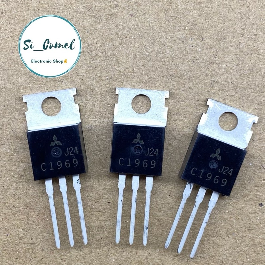 🇲🇾🔥READY STOCK🔥 Original Mitsubishi 2SC1969 C1969 To220 NPN 6A 60v IC ...