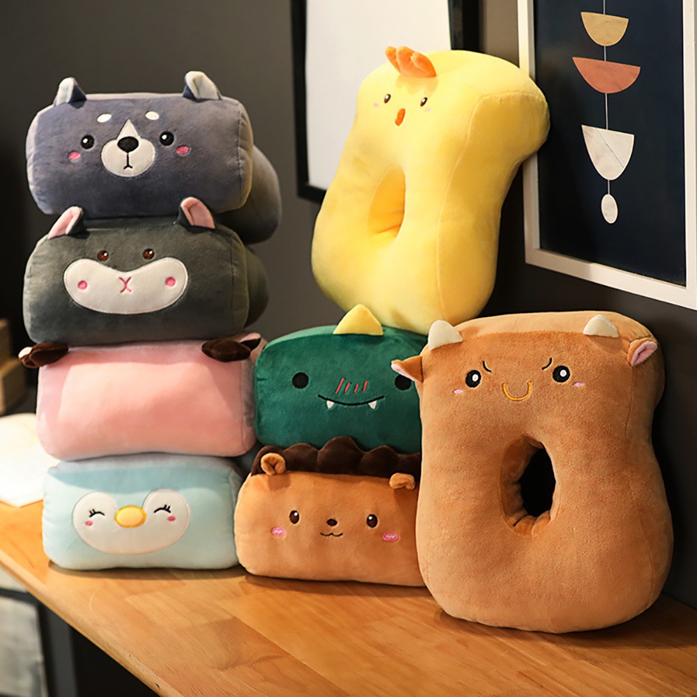 Nap Sleeping Face Pillow Office Table School Desk Nap Head Neck Pillow ...