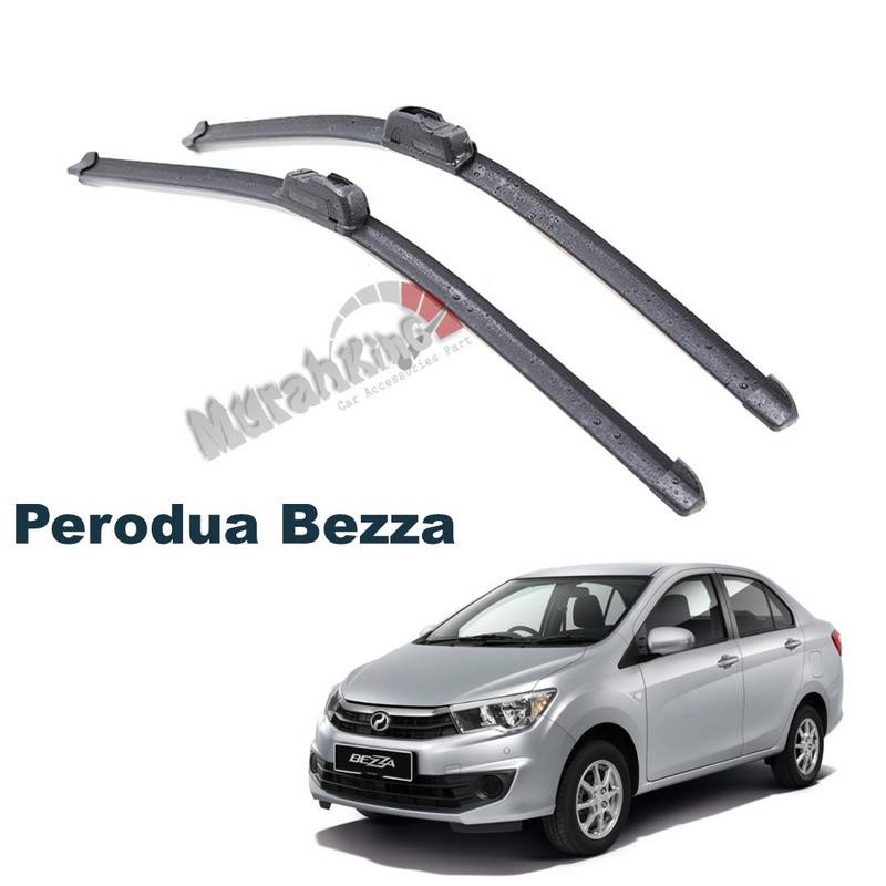 Perodua Bezza High Quality Soft Silicone Wiper Blade- 21 Inch & 14 Inch ...