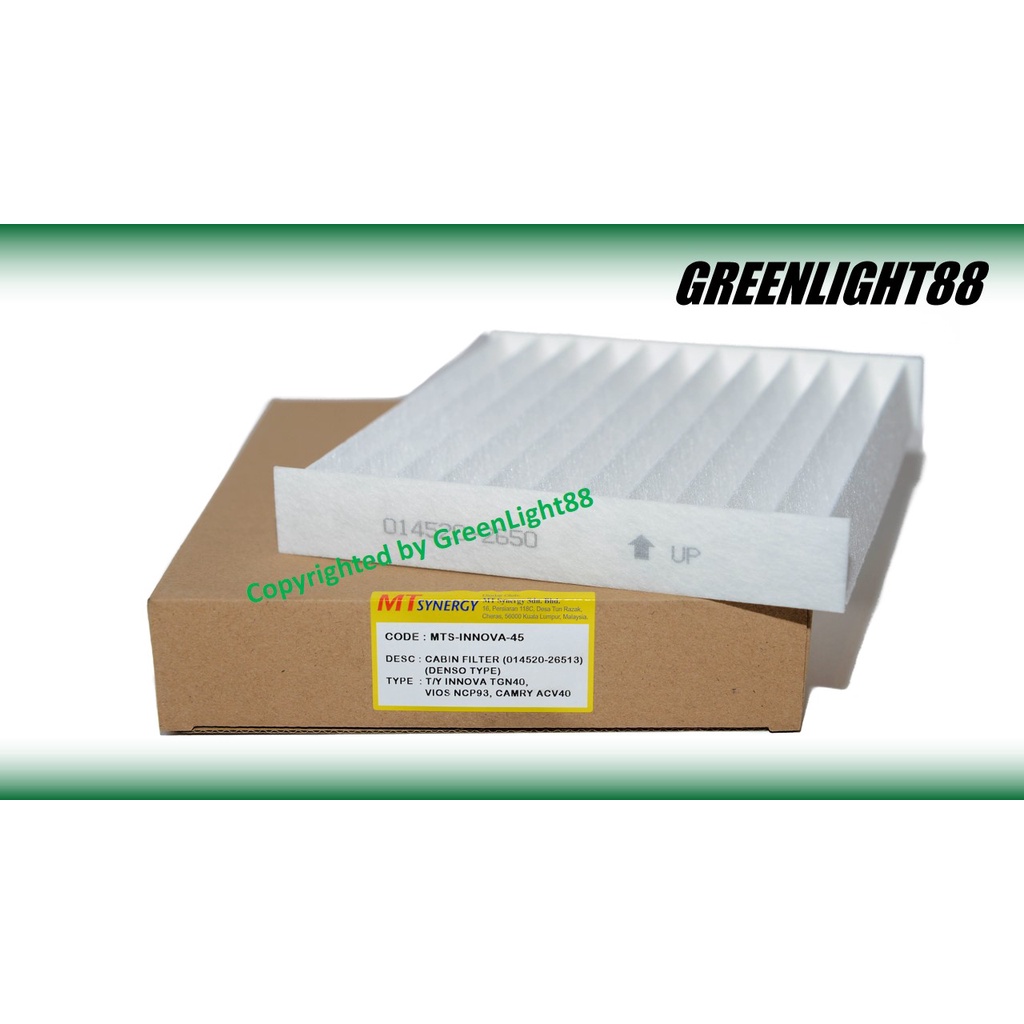 TOYOTA INNOVA TGN40, VIOS NCP93, CAMRY ACV40 CABIN FILTER | Shopee Malaysia
