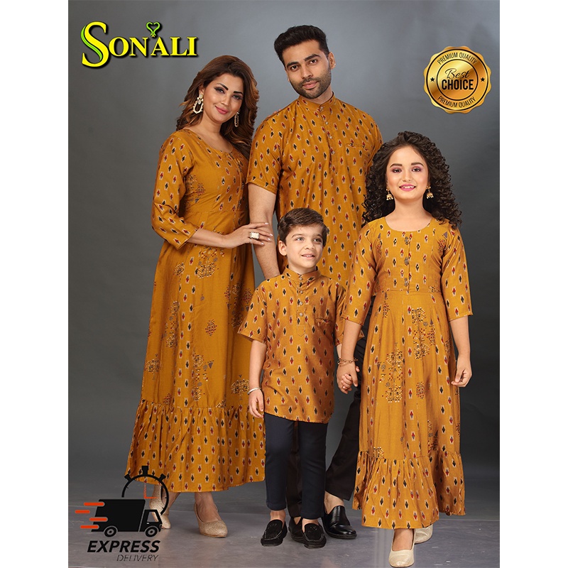 Sonali Premier Quality Family Collections Kurtis Women's Top Kids Wear ...