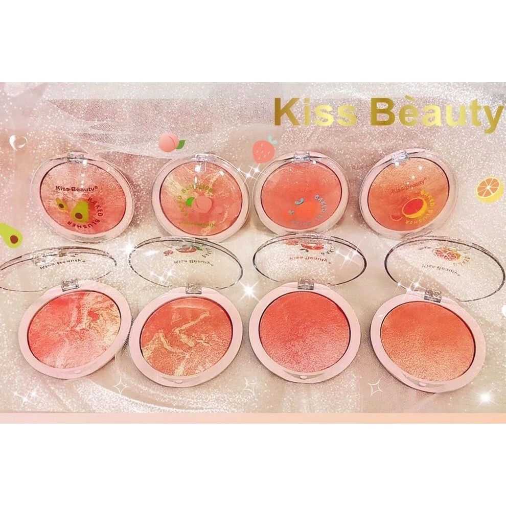 Kiss Beauty Baked Blusher Fruitty Flavor | Shopee Malaysia