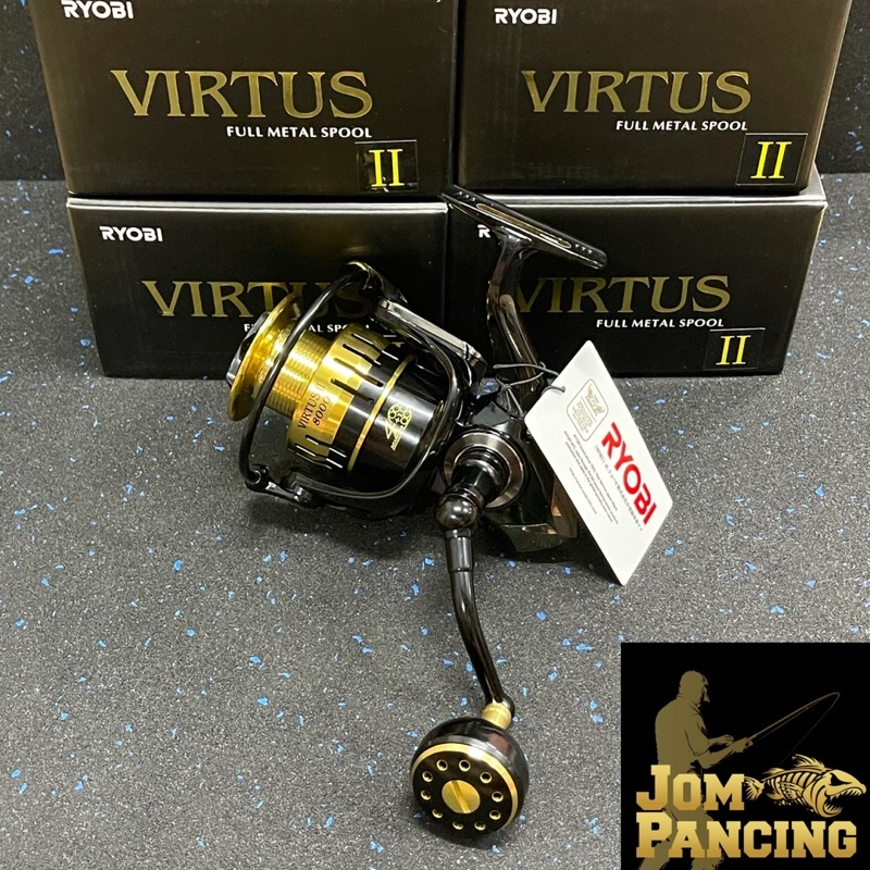【Jom Pancing】RYOBI VIRTUS II Spinning Reel,Mesin Mancing,Fishing ...
