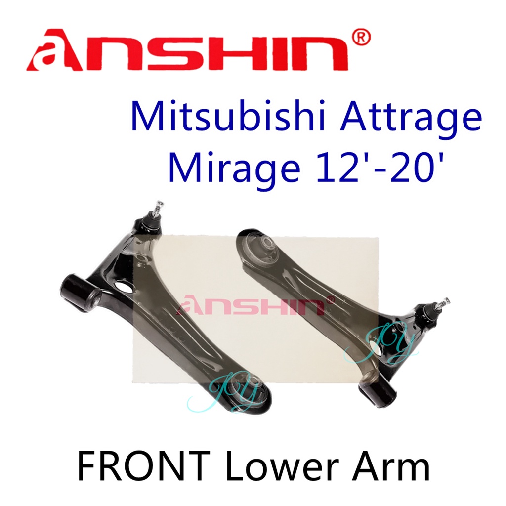 Mitsubishi Mirage Attrage 12'-20' FRONT Lower Arm ANSHIN (Japan Quality ...
