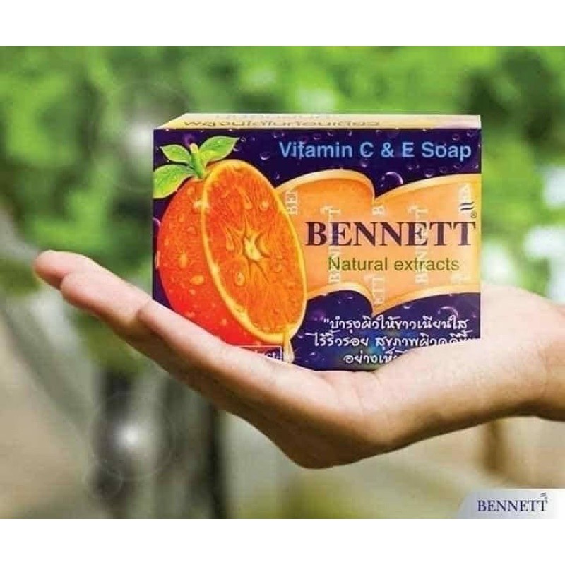 BENNETT Soap- Natural Extracts Vitamin C & E SOAP-ORI 130g | Shopee ...