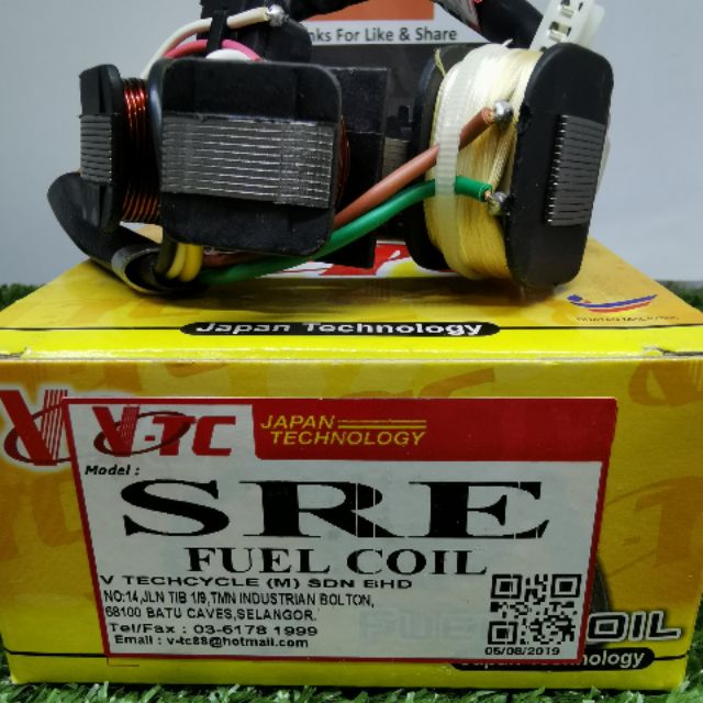 YAMAHA SRE Fuel Coil Magnet Stater Comp Coil Starter Stator Field Koil ...
