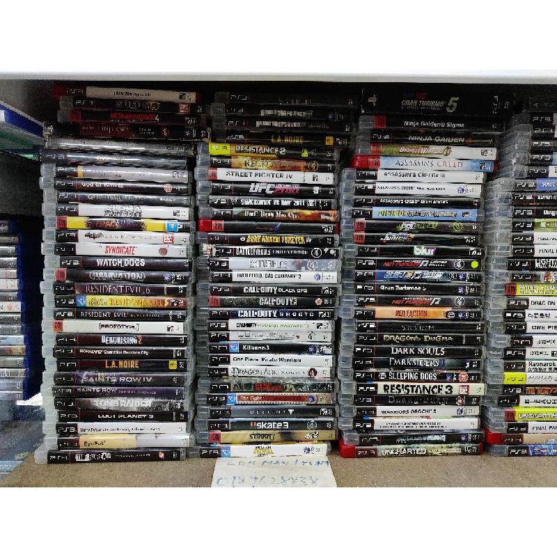 used PlayStation ps3 games 001 | Shopee Malaysia