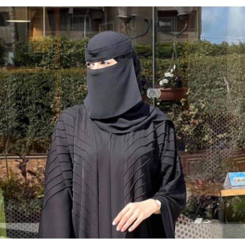 Saudi short bandana niqab uk 15cm | Shopee Malaysia