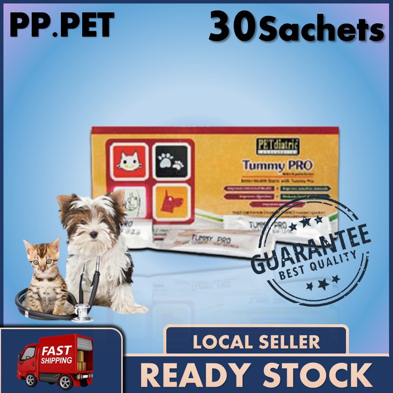 PETdiatric Tummy Pro 30 sachets x 1000mg - (Pet Supplement) | Shopee ...