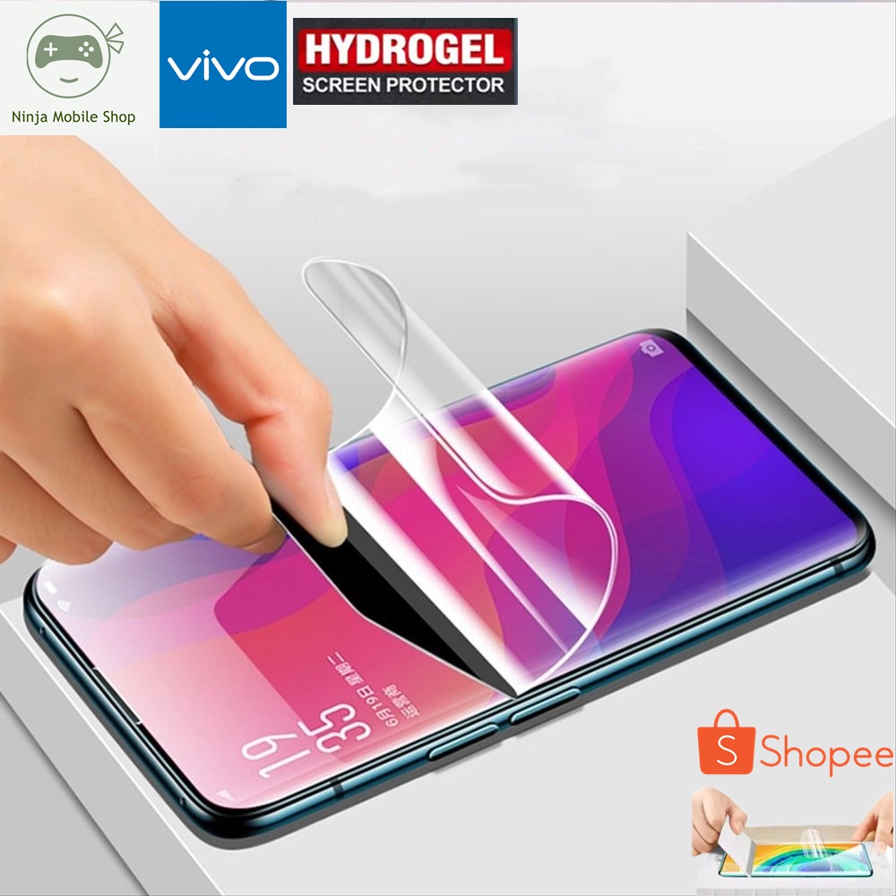 Hydrogel Screen Protector VIVO Z6 / Z5 / Z3 / Z1 / Y3 / Y1 100% Full Screen (Ready Stock ...