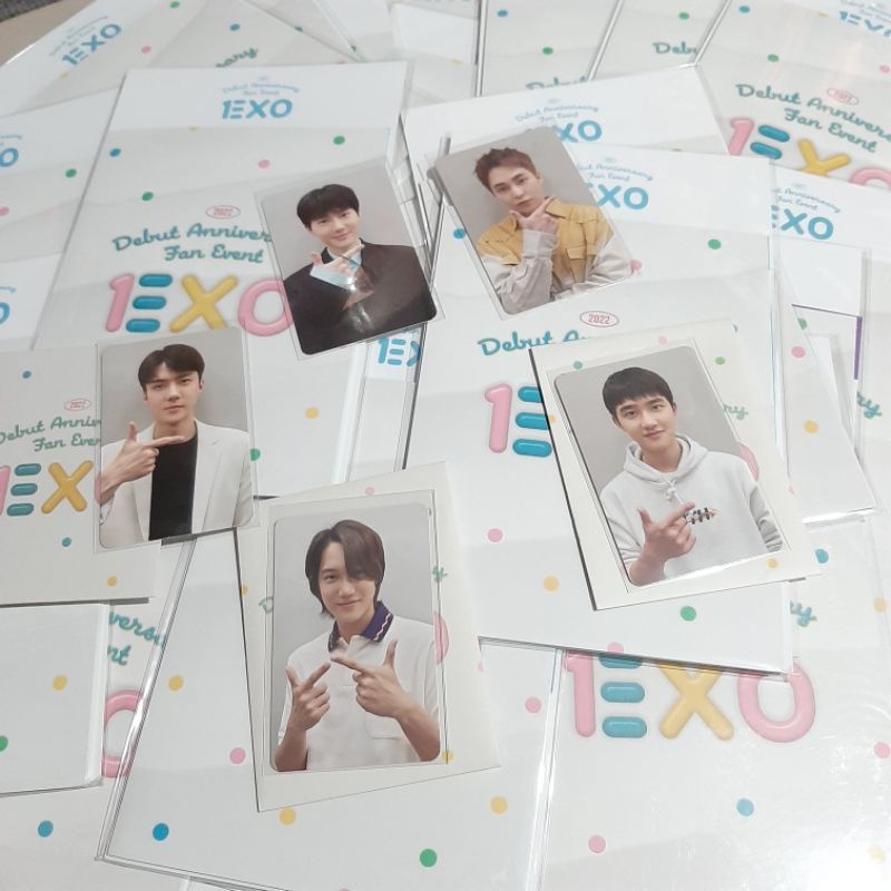 Exo - ANNIVERSARY DEBUT (PC FAN EVENT, AR Ticket Set) | Shopee Malaysia
